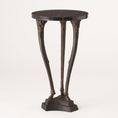 Fawn Leg Side Table - Bronze – Grats Decor Interior Design & Build Inc.